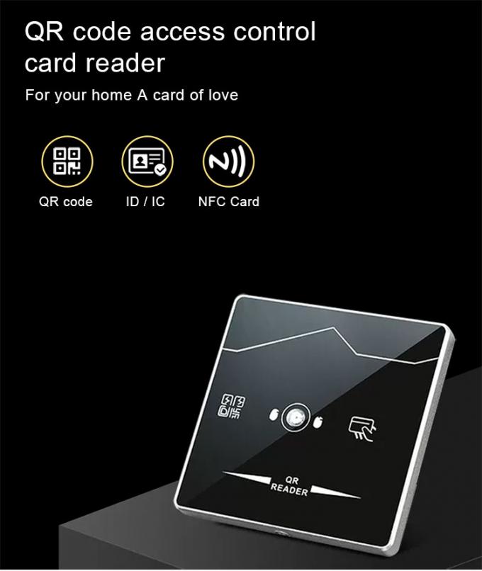 TCP IP RS485 Wiegand RFID Card Access Control QR Code USB 125 Khz Rfid Reader
