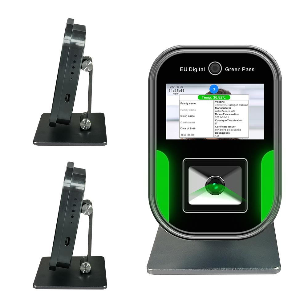 C19 Verification EU Digital Green Pass Scanner Reader for Office Building